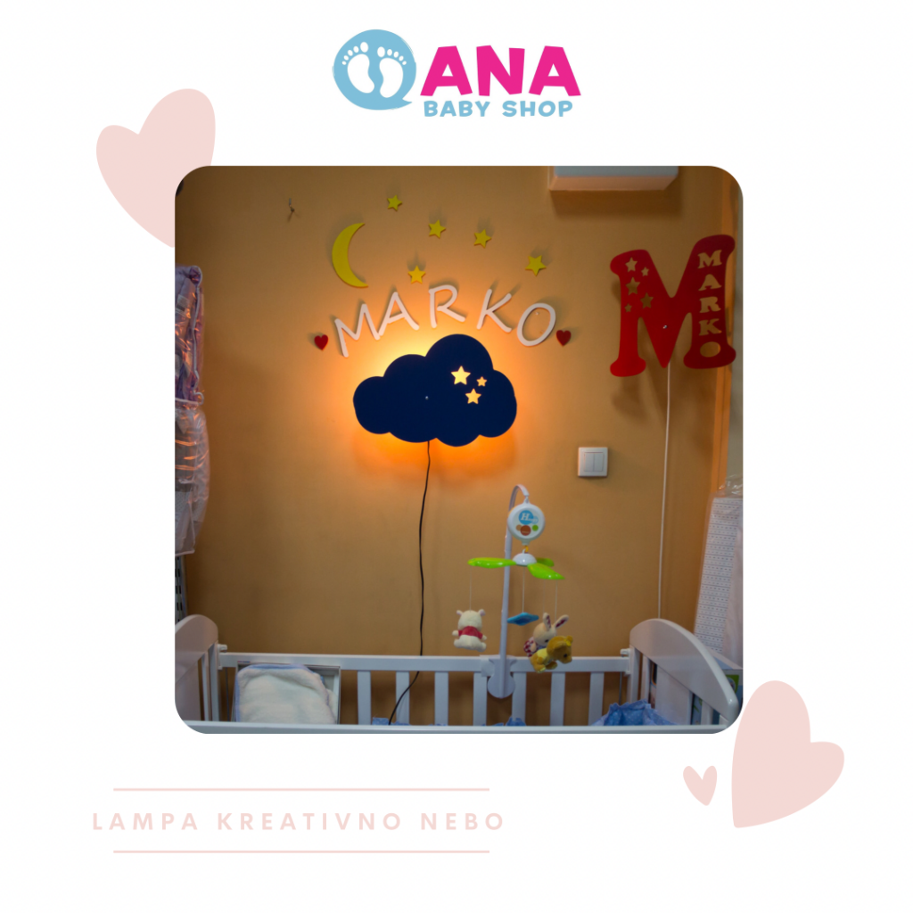 Natpis Dobro došao/došla kući | Baby Shop Ana